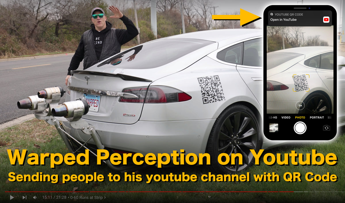 QR Code -Die Cut Vinyl Decal – Finishing Touch Vinyl Art