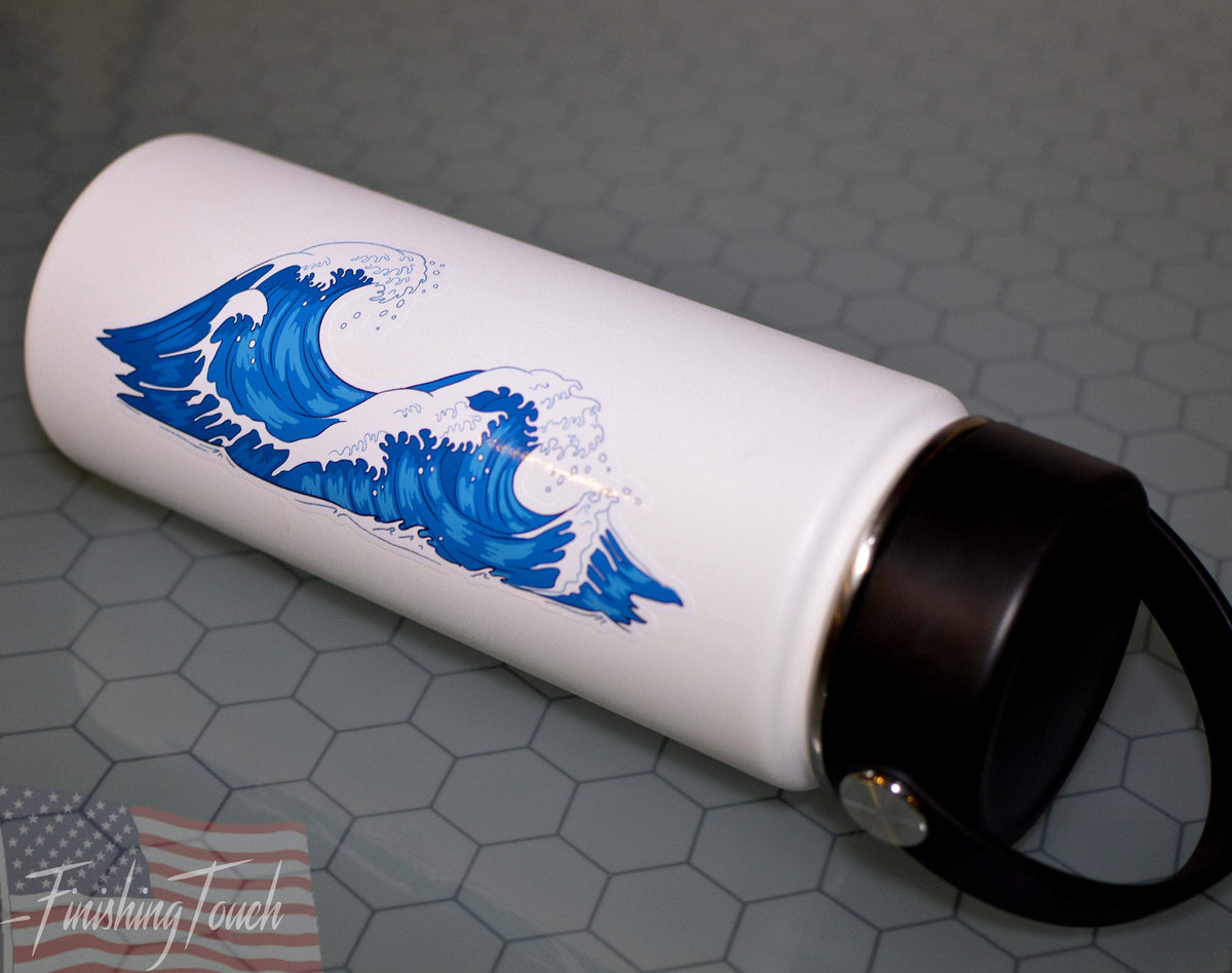 Ocean Wave Splashing Stormy Seas – Finishing Touch Vinyl Art